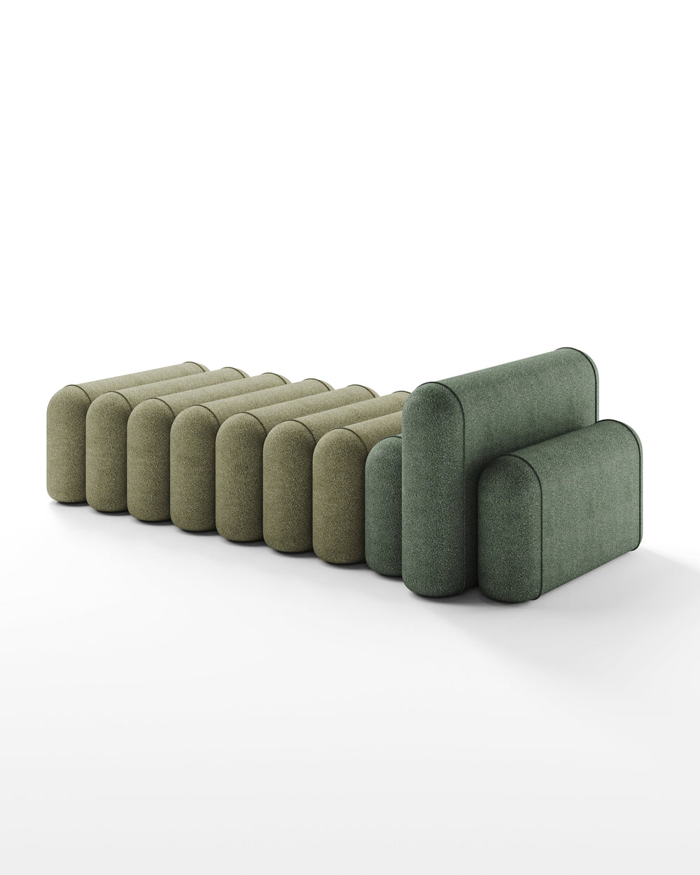 Puffa System Sofa